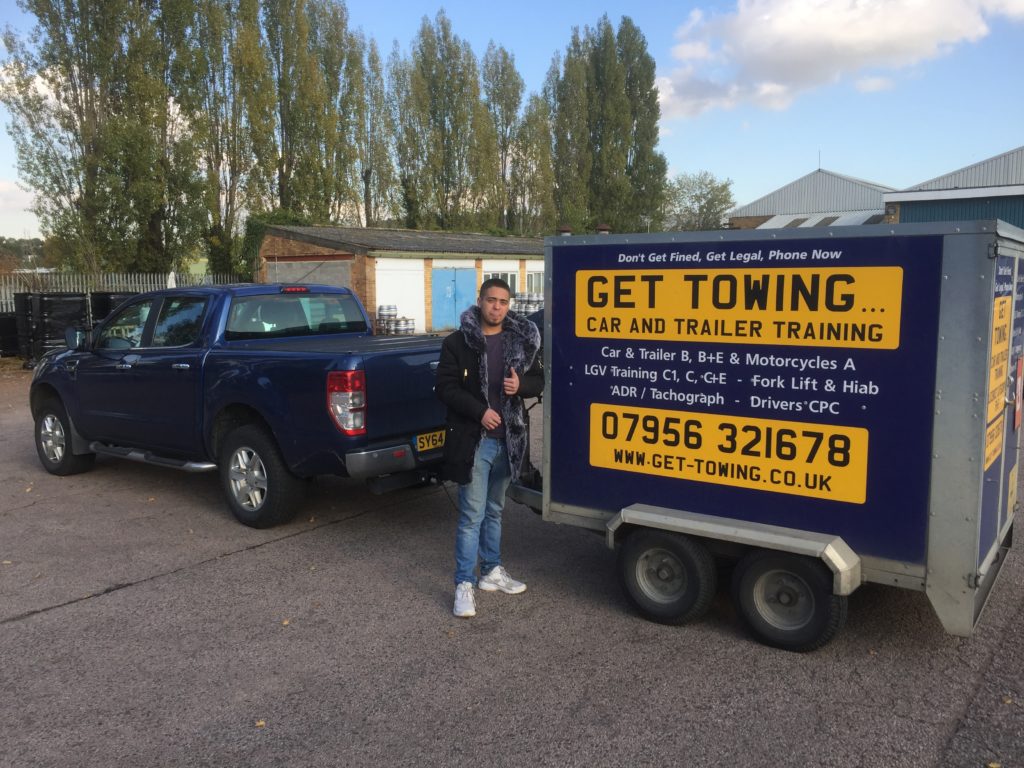 trailer training course and b+e trailer test pass - Get Towing
